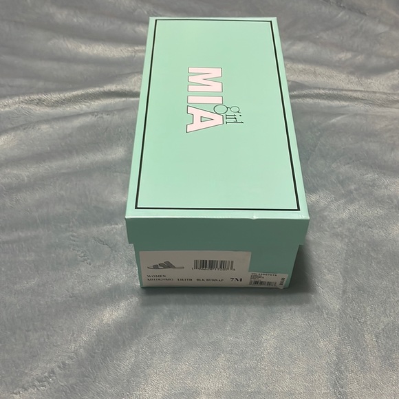 Girl Mia | Shoes | Black Burnap Girl Mia Slides In Size 7m | Poshmark